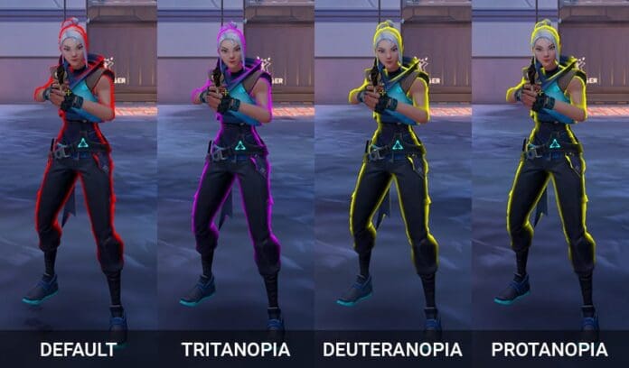 How to change enemy color in VALORANT