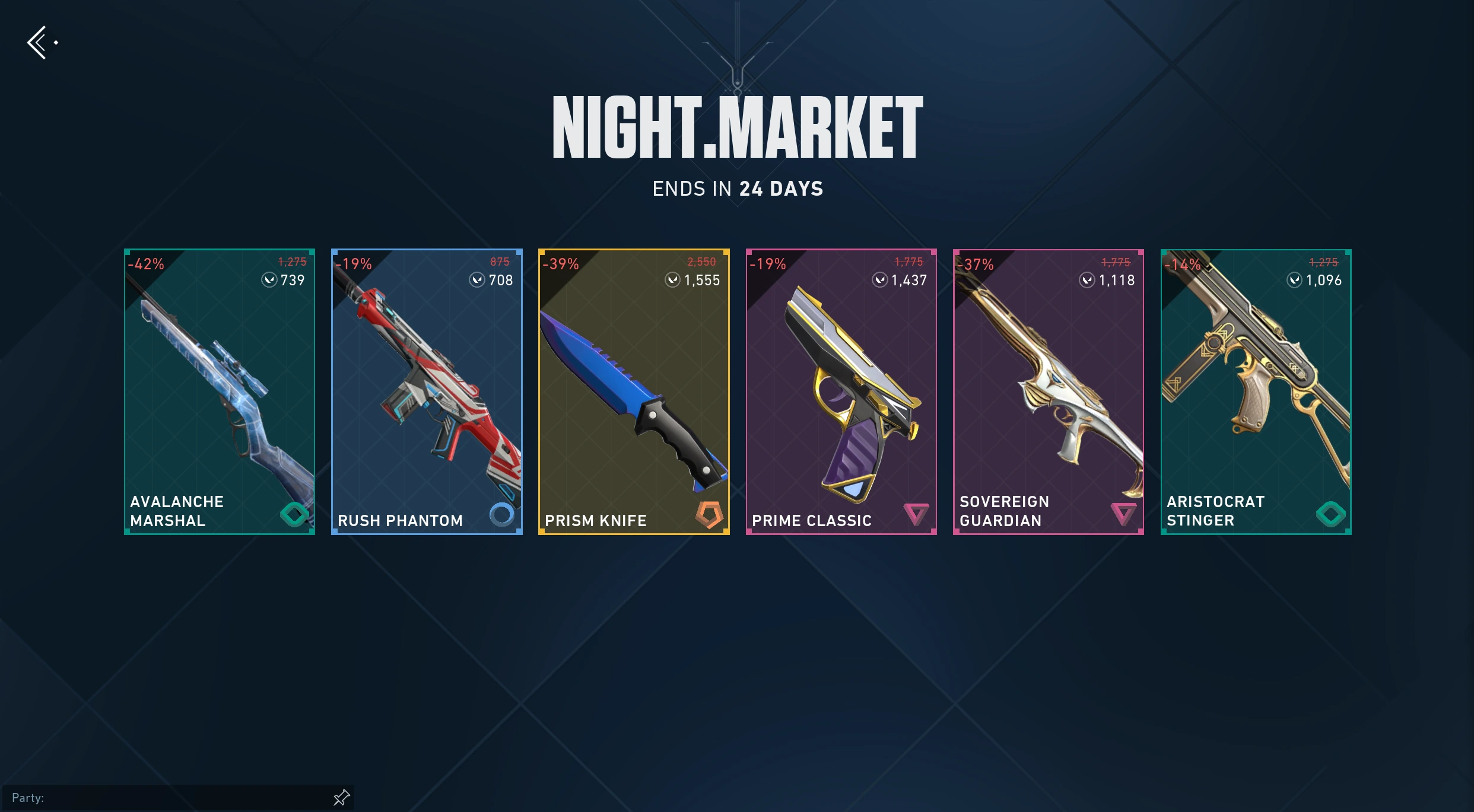 Valorant December 2024 Night Market: All Available Bundles