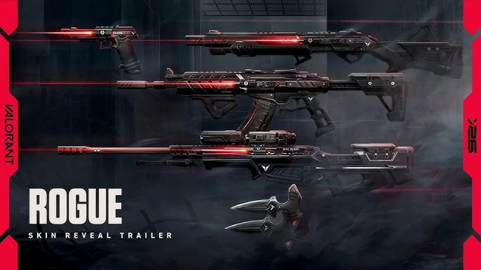 Valorant Rogue Skin Bundle Revealed: All Cosmetics, Price, Release Date ...