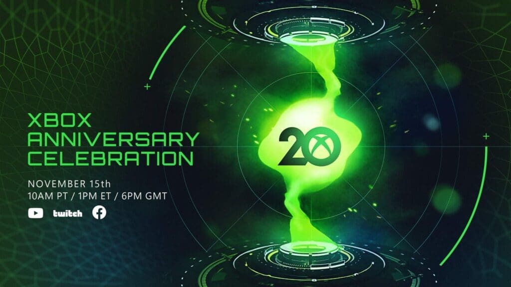 Xbox 20th Anniversary: How to watch, Timings & More