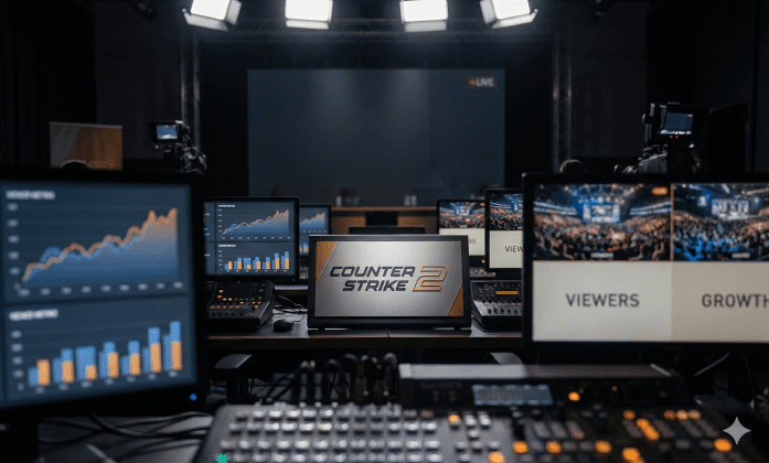 Counter-Strike 2 Records Growth in a Down Year for Esports Streaming