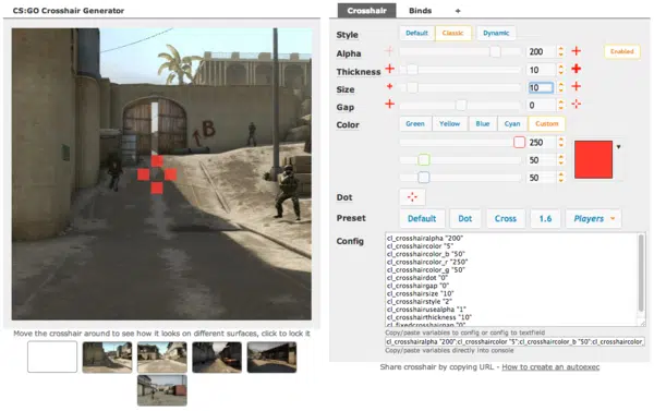 CSGO Crosshair Generator: Explained » TalkEsport