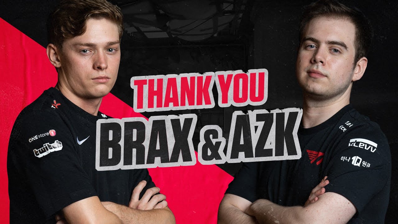 T1 part ways with Brax and AZK | Valorant News