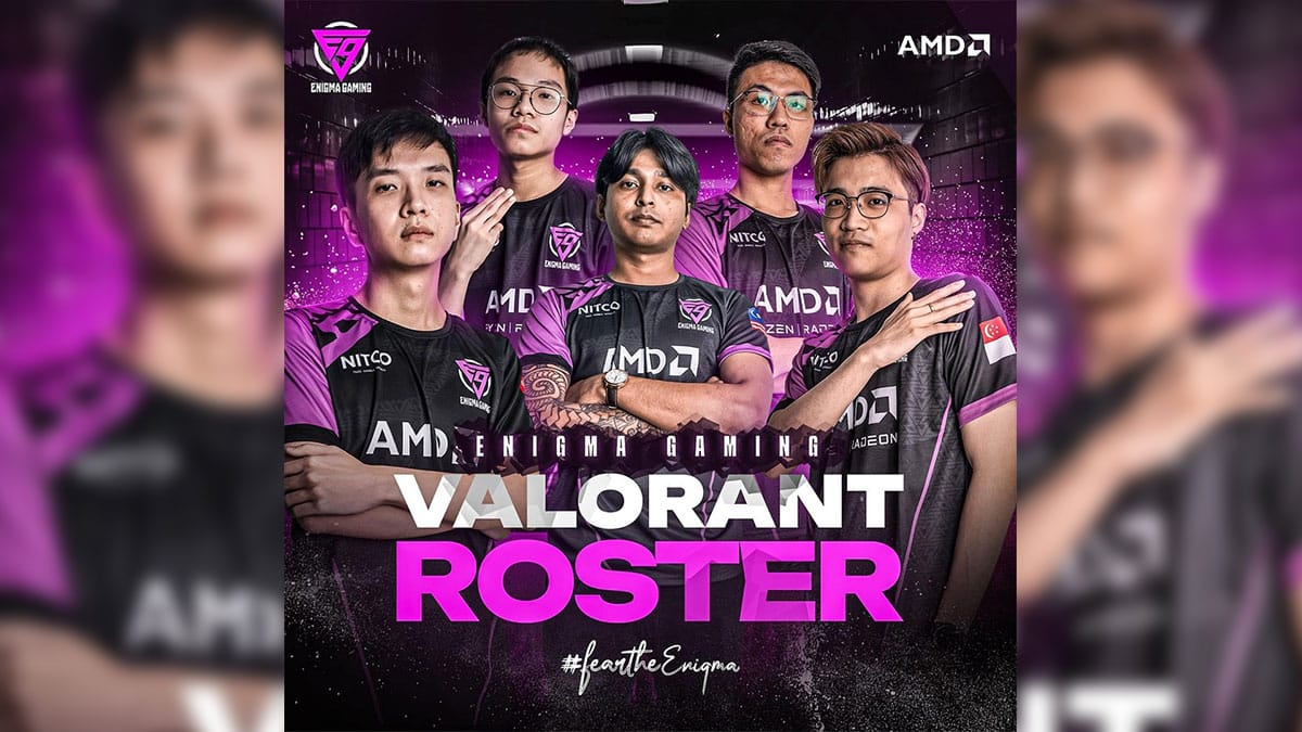 Enigma Gaming unveil new Valorant roster