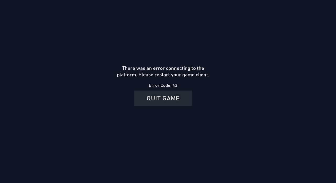 Valorant Error Code Val 43 How To Fix It TalkEsport Valorant Error Code Val 43 How To Fix It TalkEsport