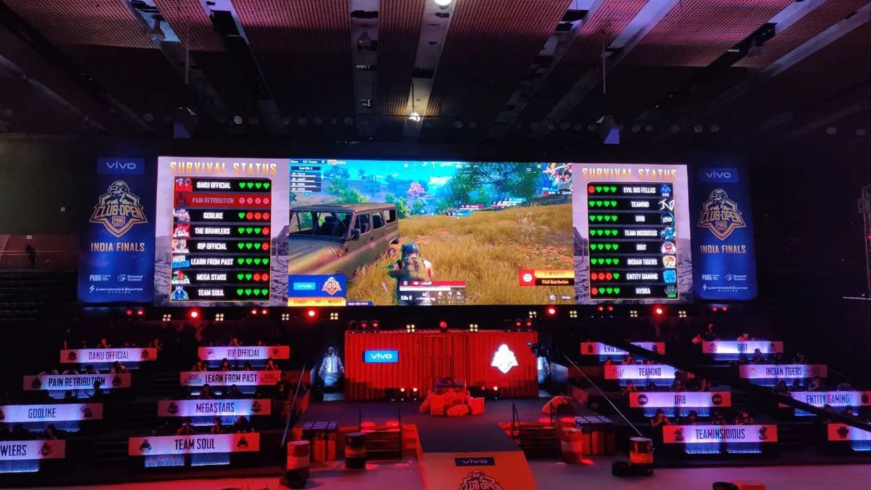 90% of worldwide PUBG Mobile Events were held in India in 2020