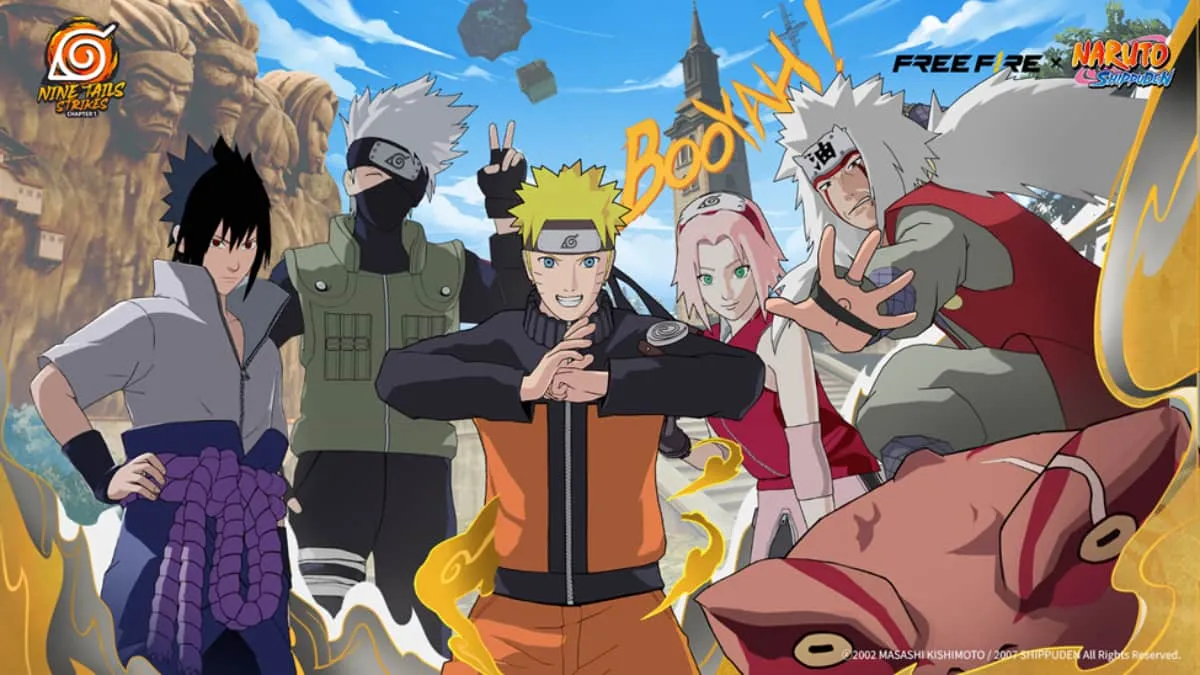 Free Fire x Naruto 2025 Collaboration – New Features, Skins, Events ...