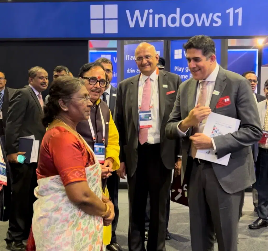 President Droupadi Murmu visits Skyesports Grandslam LUNA at IGS Delhi ...
