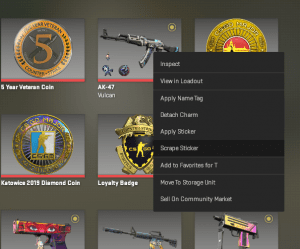 How To Scrape Stickers in CS2?