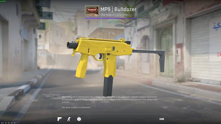 Top Yellow Skins in Counter Strike 2