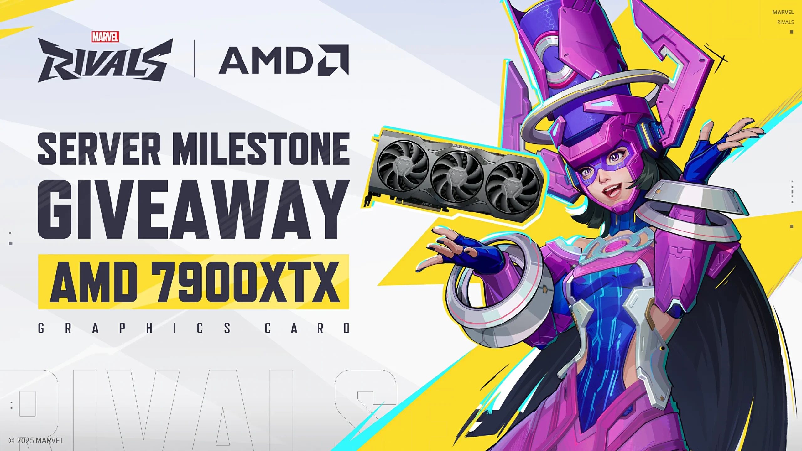 How to Enter the Marvel Rivals AMD 7900XTX Graphics Cards Giveaway