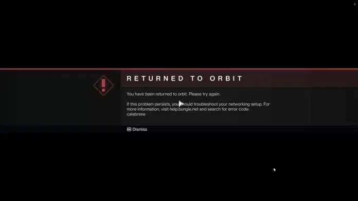 Destiny 2 Calabrese error: How To Fix It? » TalkEsport