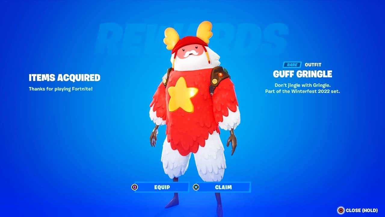 Fortnite: How to get the Guff Gringle skin on PS and Xbox