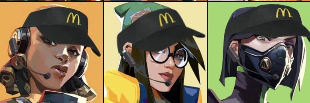 New Valorant Mcdonald's Hats Are Flamboyant Piece of Work
