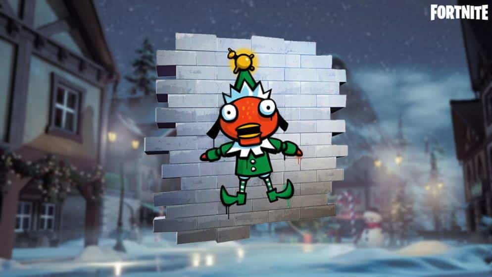How to get the Merry Fishmas Spray in Fortnite?