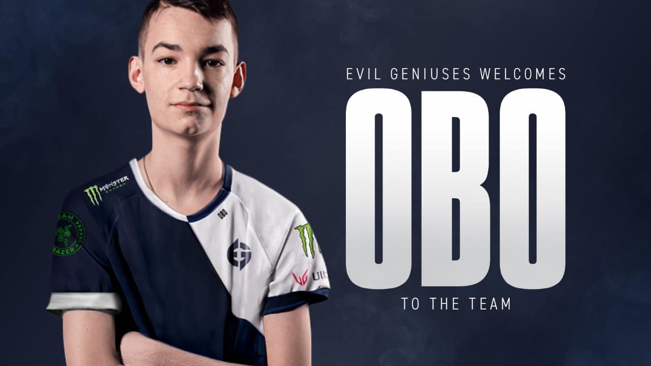 oBo signs up for Evil Geniuses