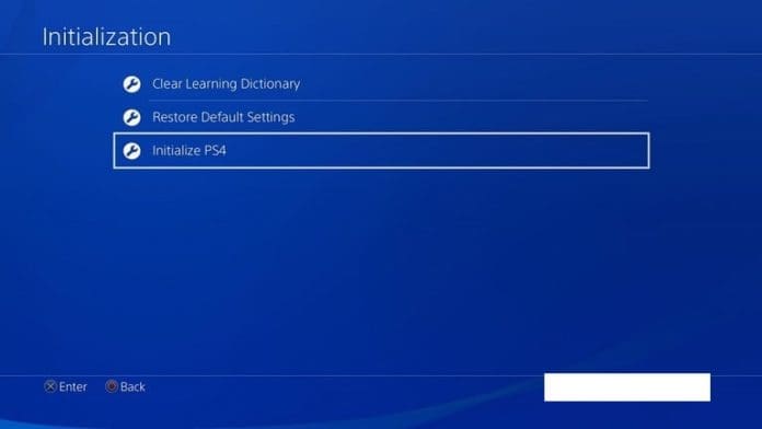 How to factory reset a PS4: Step By Step Guide