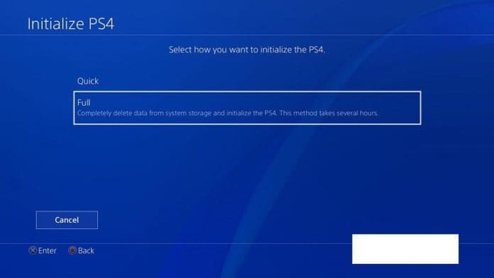 How to factory reset a PS4: Step By Step Guide