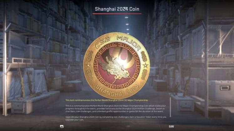 How to Earn the Shanghai Major 2024 Diamond Coin in CS2