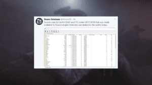 Source Code for CSGO, TF2 leaked and published to Internet