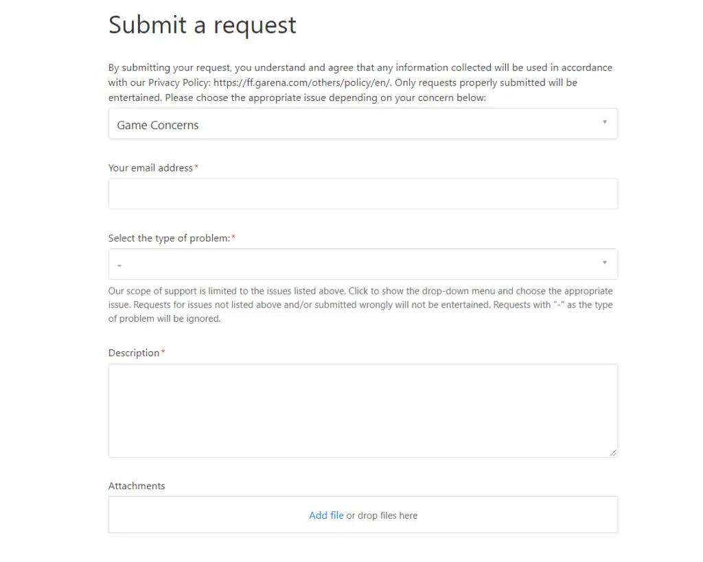 Free Fire Help Center: Everything you need to know » TalkEsport