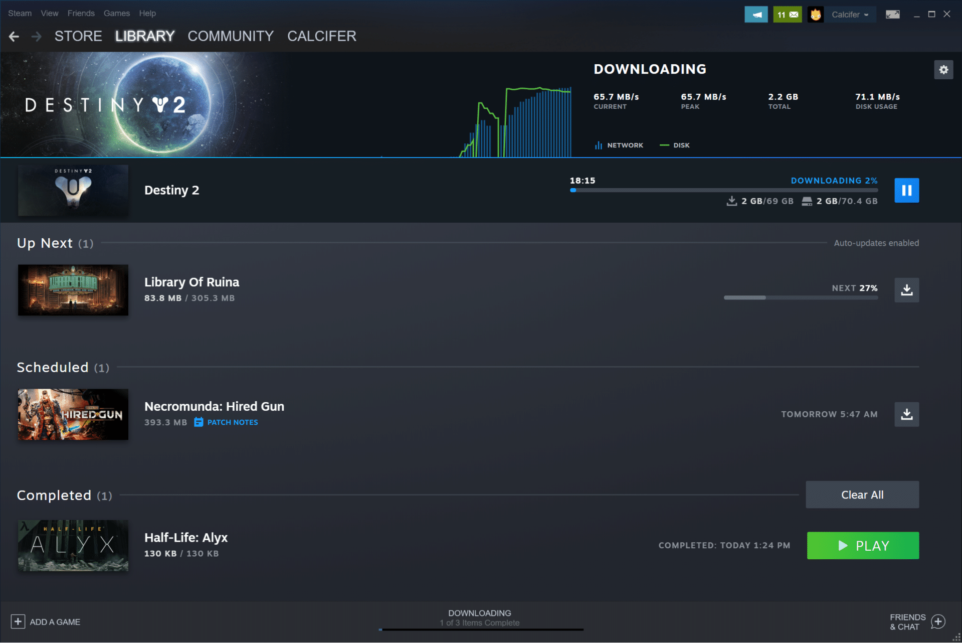 Steam’s latest update introduces a Storage Manager