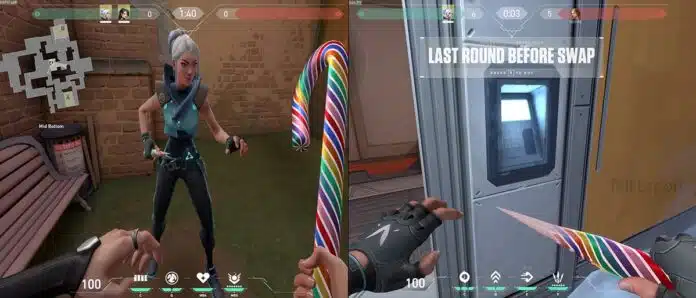 How To Break Candy Cane Knife In Valorant » TalkEsport