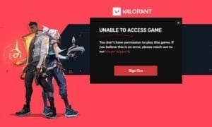 Valorant players are unable to access the game