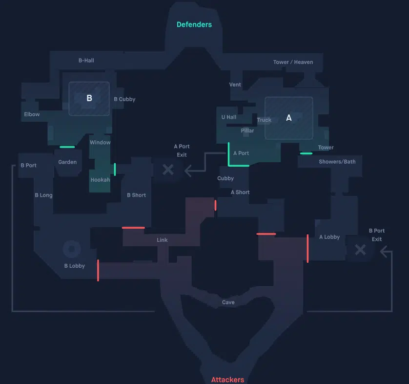 All callouts in VALORANT explained » TalkEsport