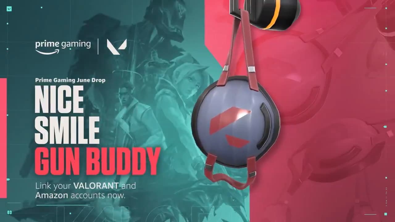 How to get the 'Nice Smile' gun buddy in Valorant?