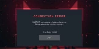 How to Fix VAN 68 Error in Valorant?