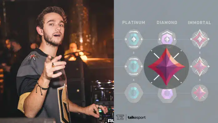 Popular DJ 'Zedd' Reaches Immortal Rank in Valorant » TalkEsport