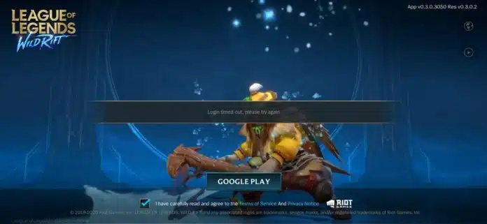 Wild Rift Login Timed Out Error: Can we fix it? » TalkEsport